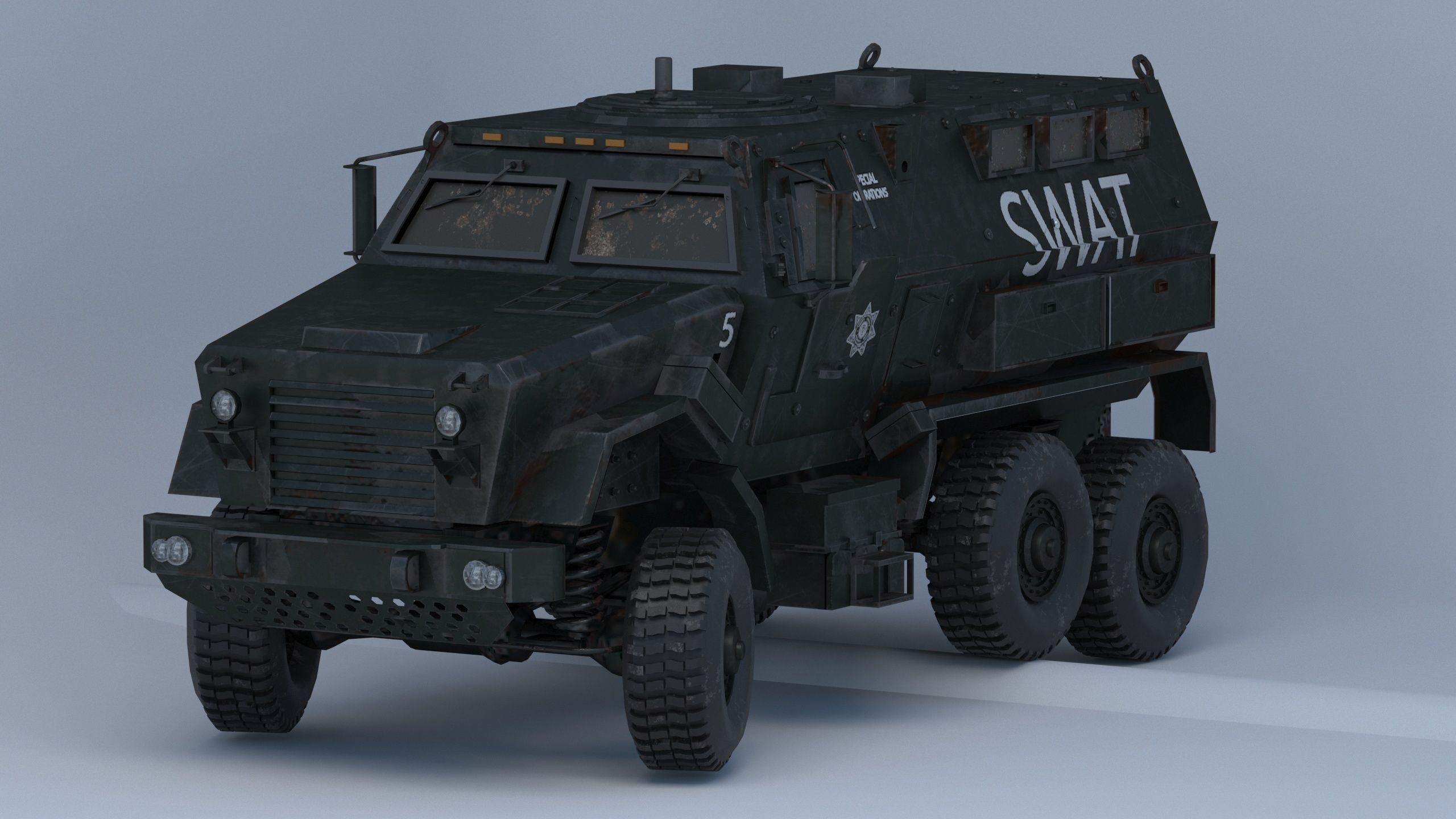 2007 BAE systems Caiman CMTV 3D model | CGTrader
