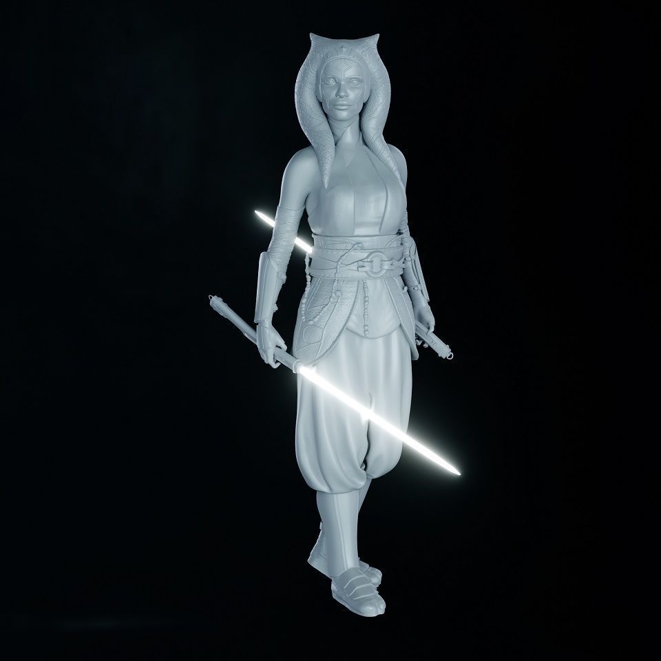Ahsoka Tano 3d Model For Printing 3d Model 3d Printable Cgtrader 7765