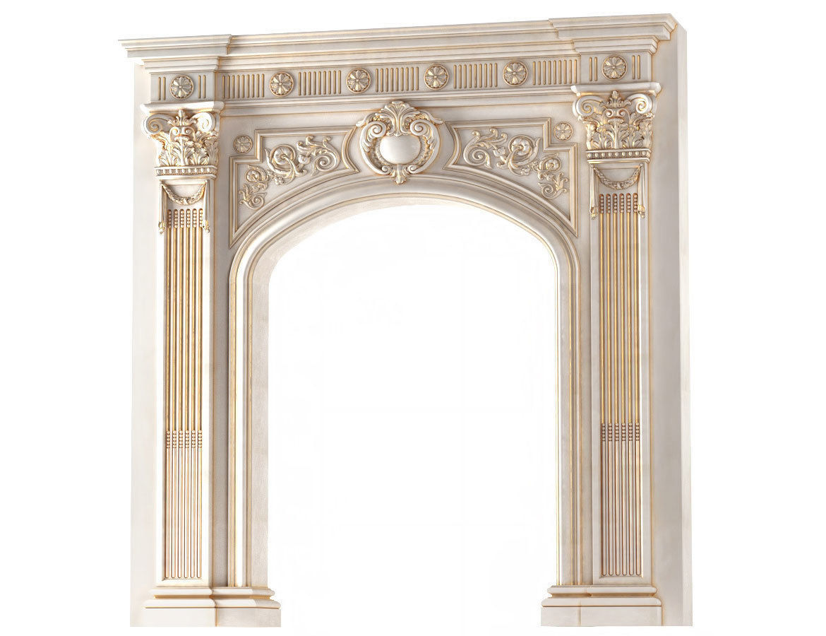 Arched doorway Arch in classic style 3D model | CGTrader