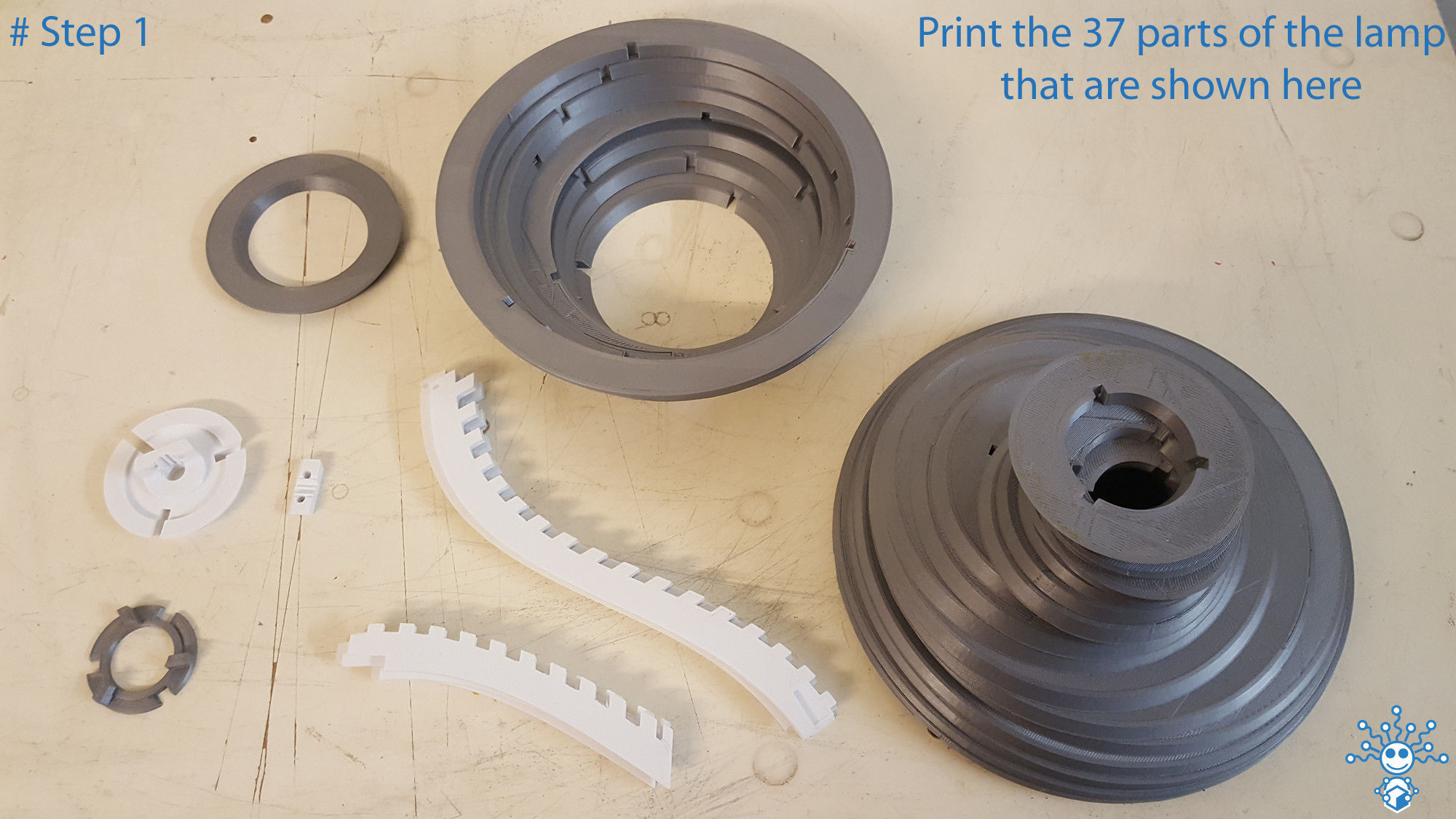 Ring Lamp free 3D model 3D printable | CGTrader