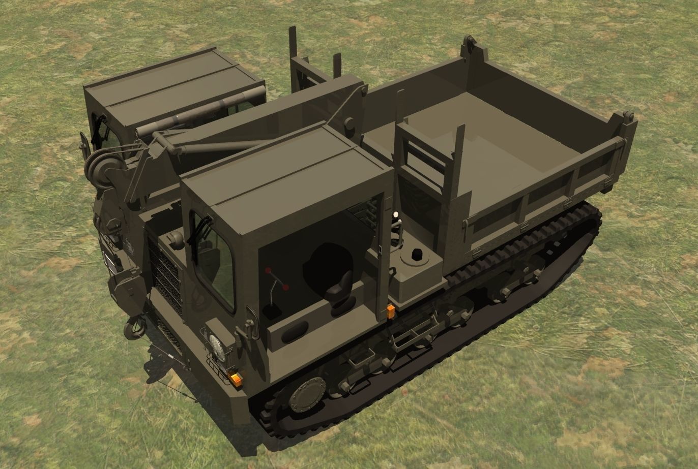 JGSDF Material carrier 2set 3D model | CGTrader