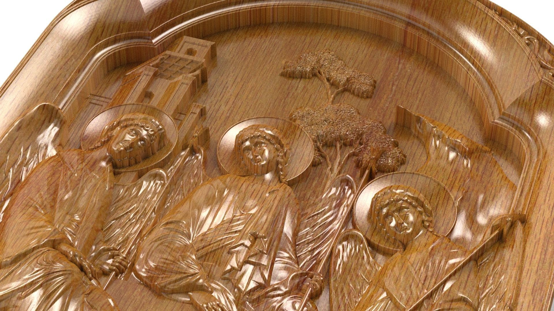 Holy Trinity 3d model for cnc 3dprint 3D model | CGTrader