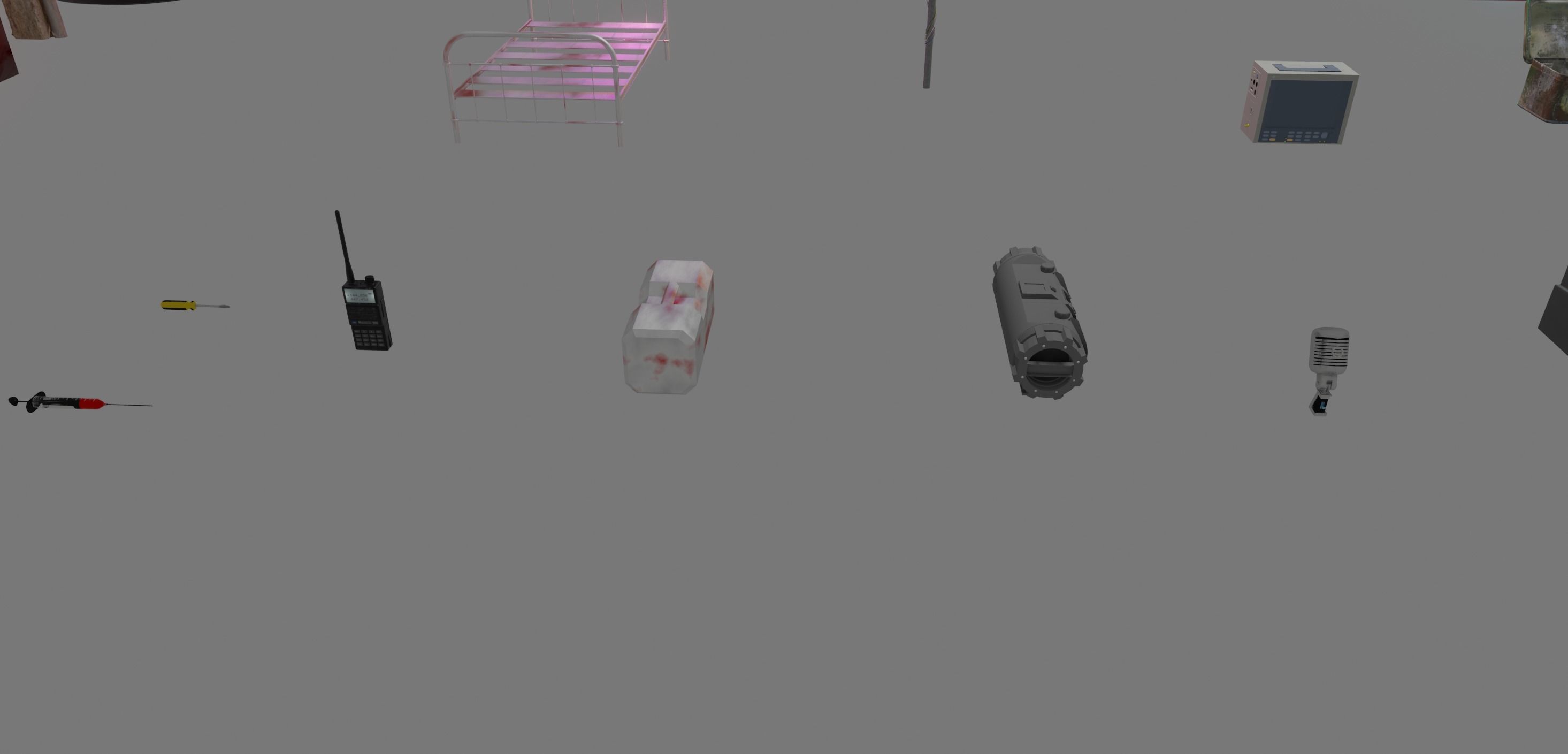 Cyberpunk Lab Asset Pack 3D model rigged | CGTrader