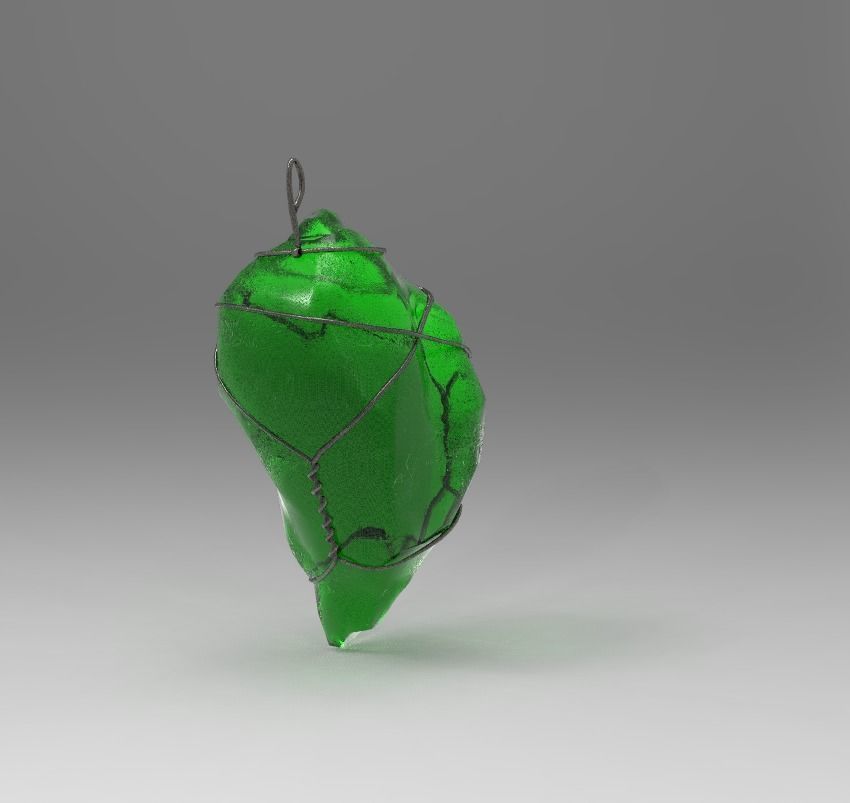 3D model Kryptonite Crystal VR / AR / low-poly | CGTrader