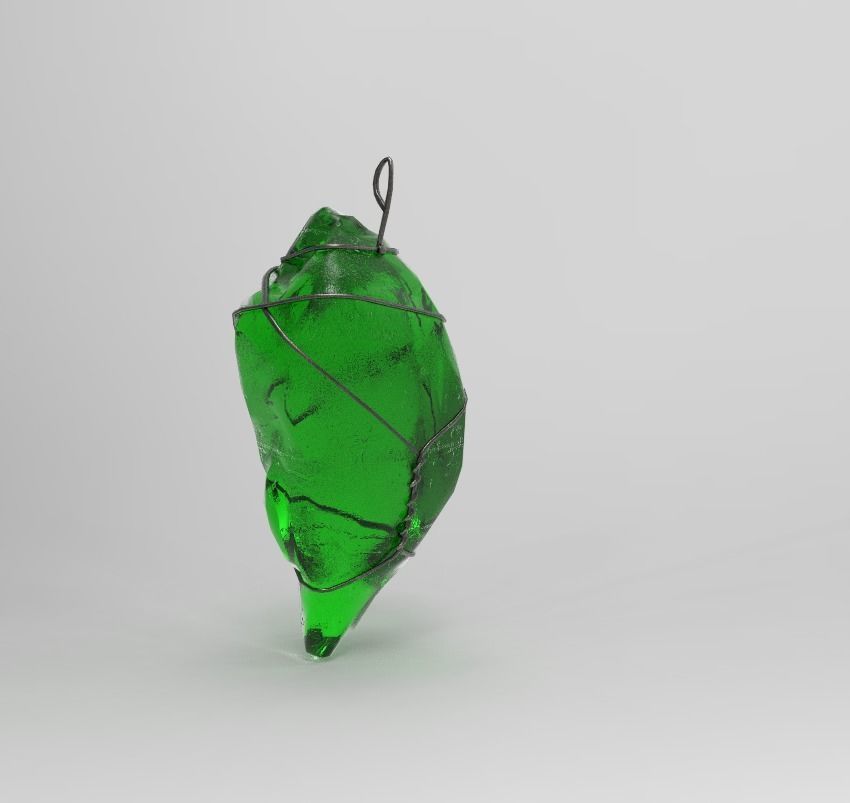 3D model Kryptonite Crystal VR / AR / low-poly | CGTrader