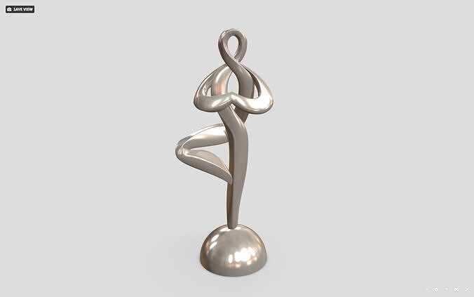 One Foot Stand Man 3D model 3D printable | CGTrader