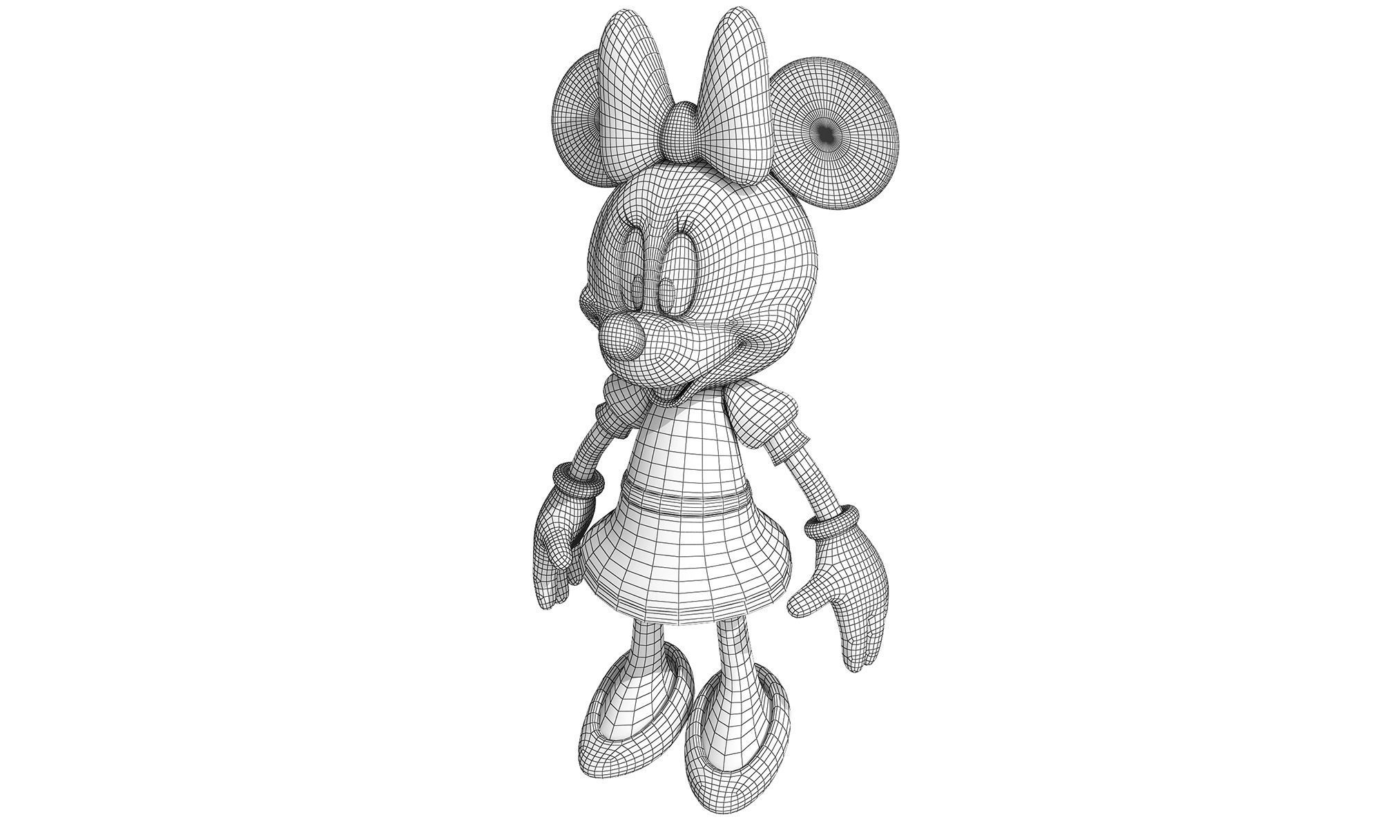 Minnie Mouse 3D model | CGTrader