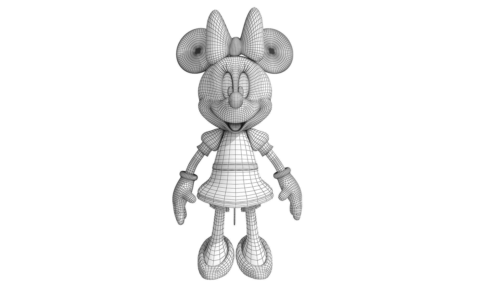 Minnie Mouse 3D model | CGTrader