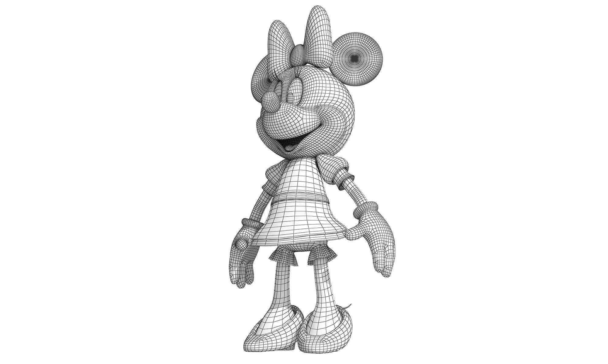 Minnie Mouse 3D model | CGTrader