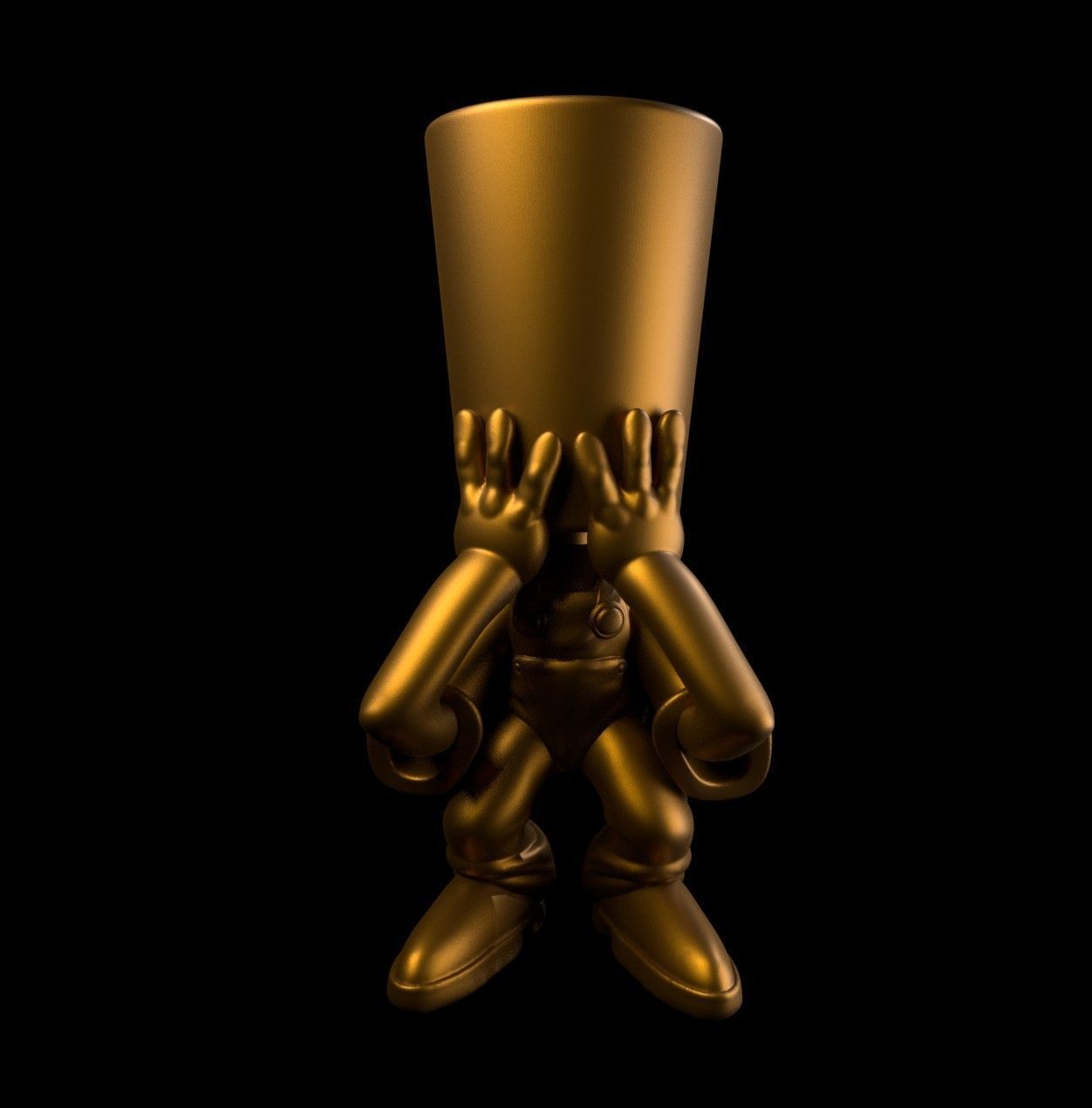 Pencil holder Vase holder objects holder free 3D model 3D printable ...