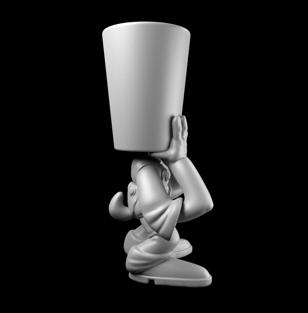 Pencil holder Vase holder objects holder free 3D model 3D printable ...