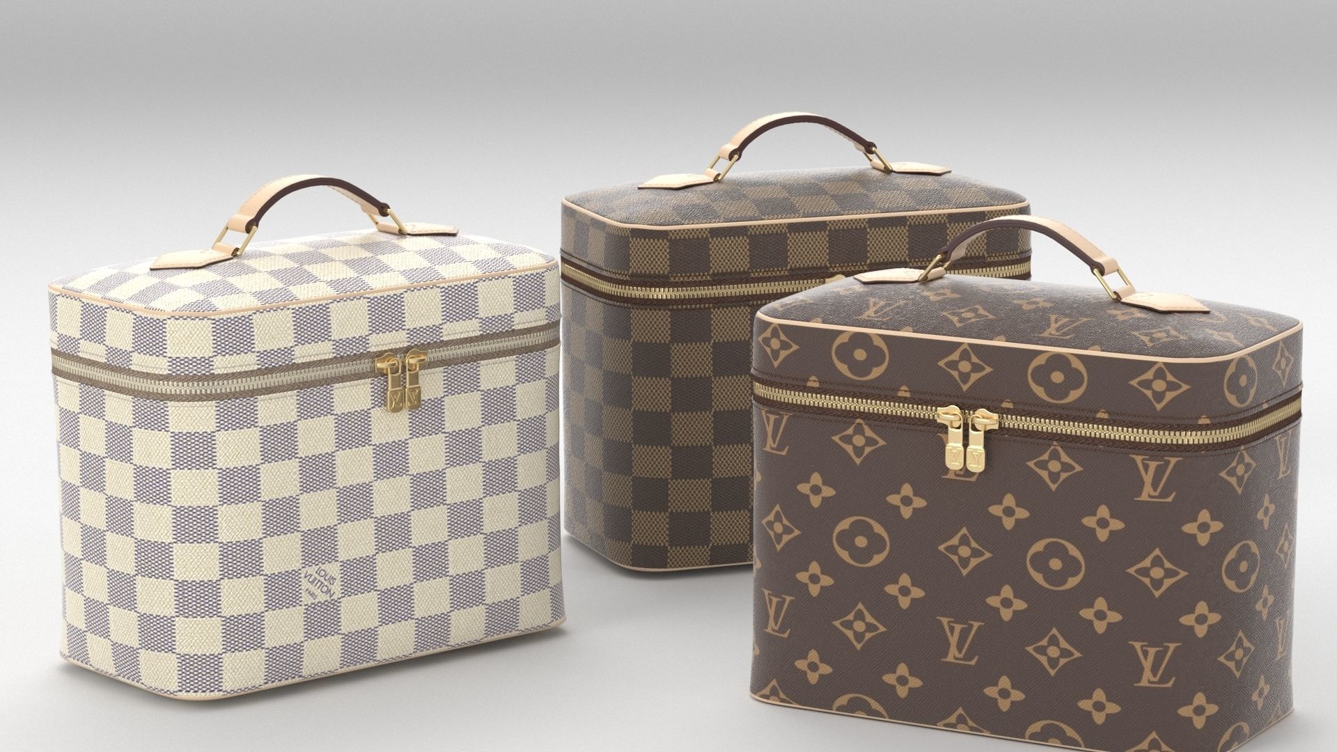 LOUIS VUITTON BAGS 001 3D model | CGTrader