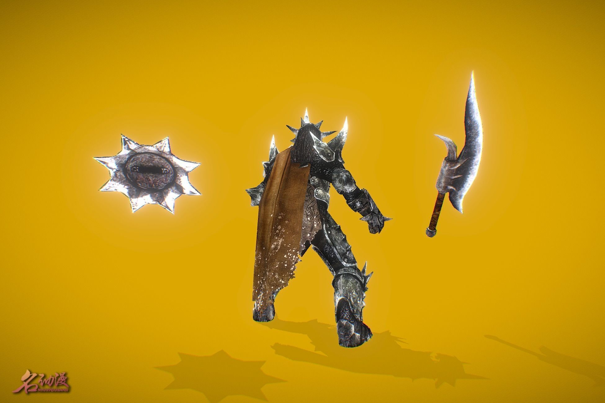 3D model RPG Doom Knight 2 VR / AR / low-poly | CGTrader