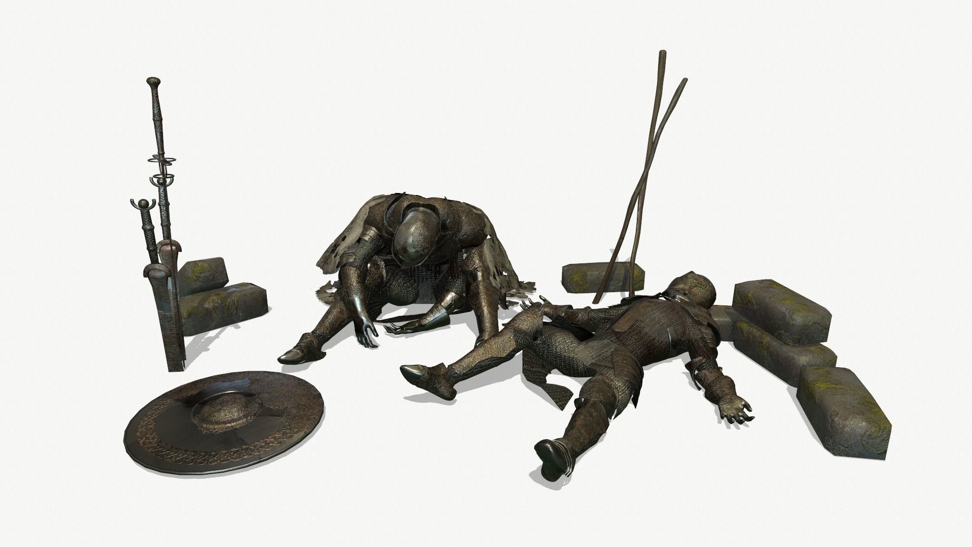 3D model Dead Knights VR / AR / low-poly | CGTrader