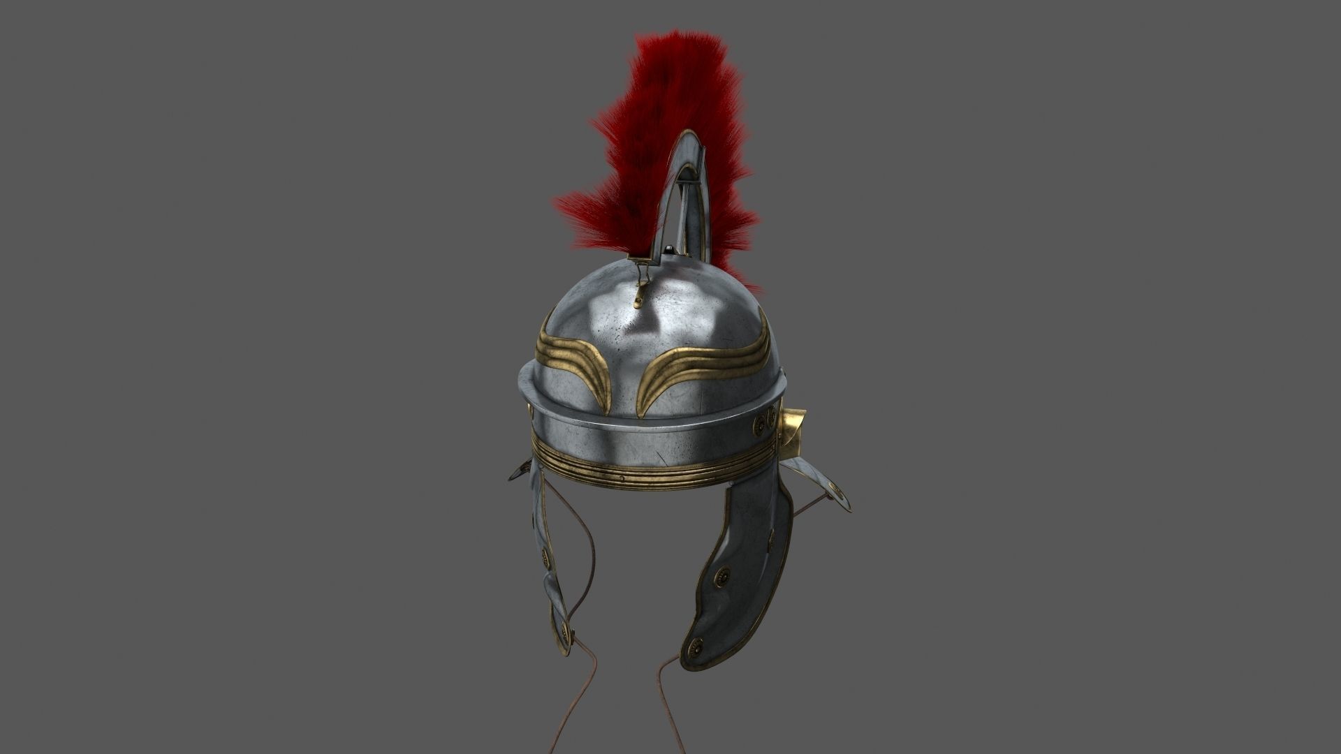 3D model Roman helmet Galea VR / AR / low-poly | CGTrader