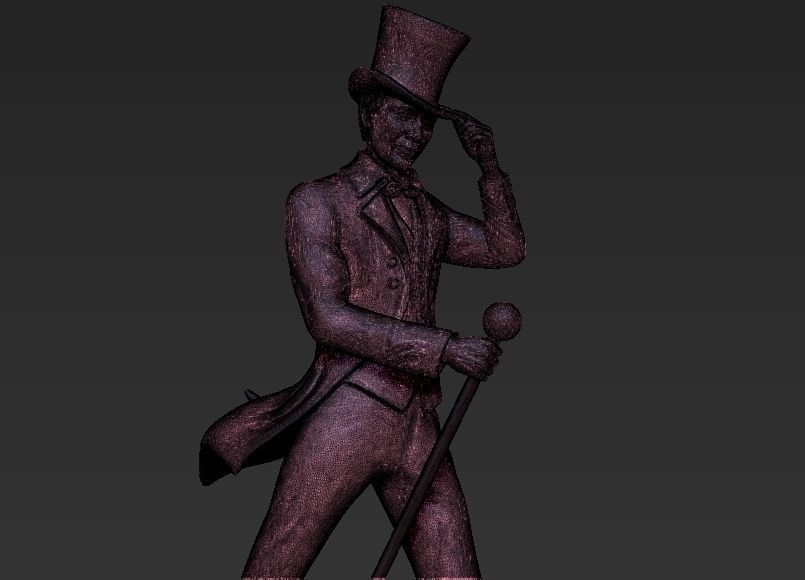 Johnnie walker 3D model 3D printable | CGTrader