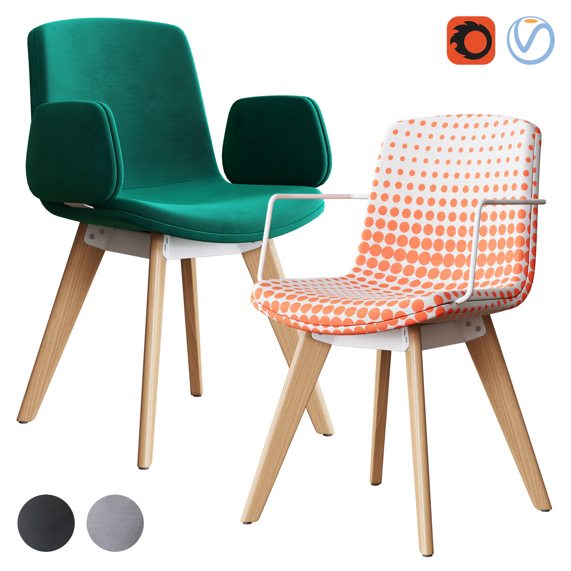 Orangebox - Cubb Set1 3D model | CGTrader