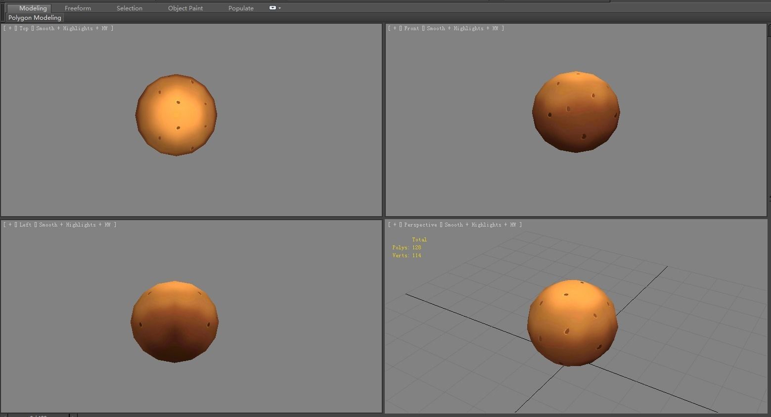 3D model Cartoon Stone Ball-Rolling Stone VR / AR / low-poly | CGTrader