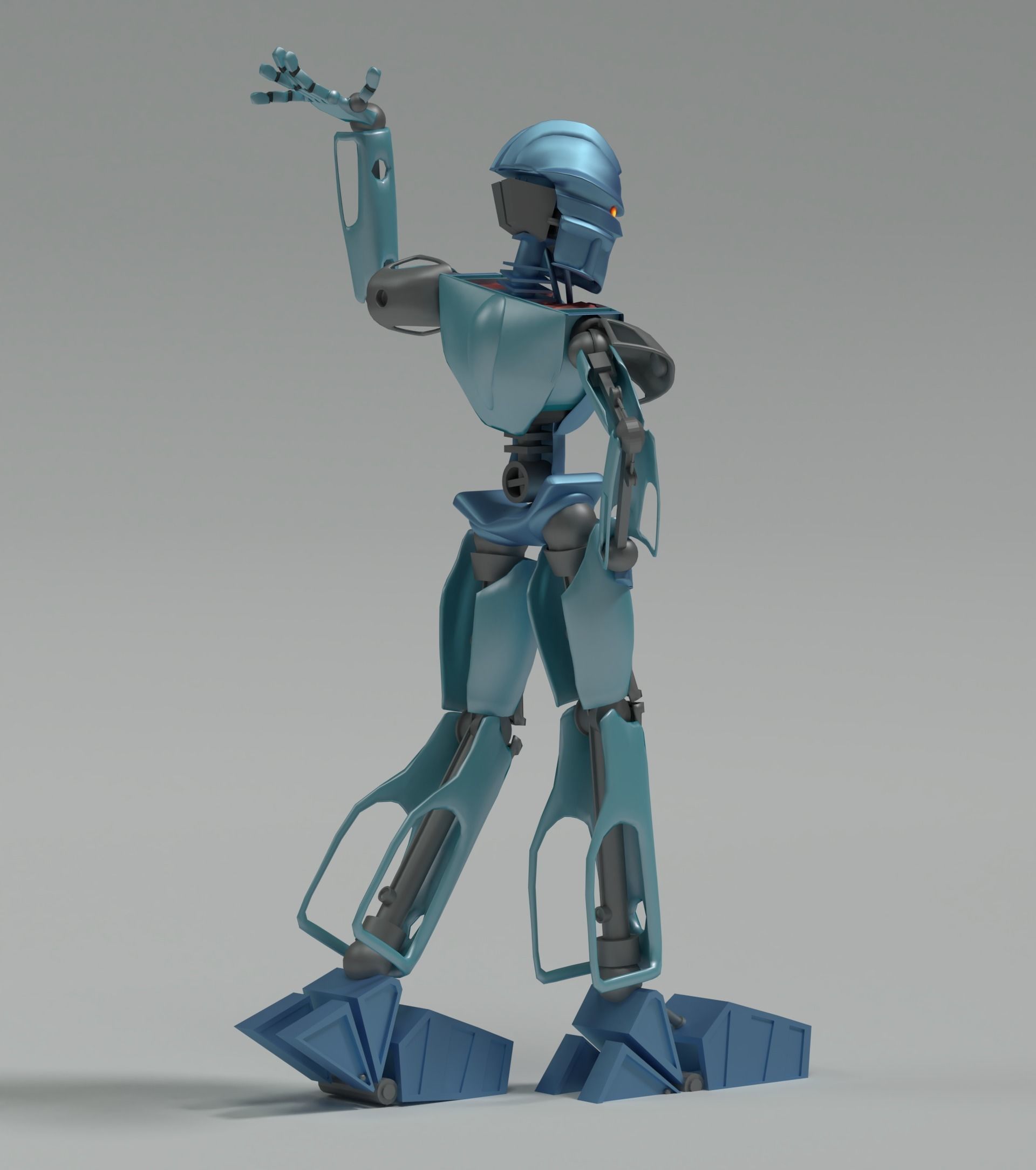 Toa Gali Model 3D model rigged | CGTrader