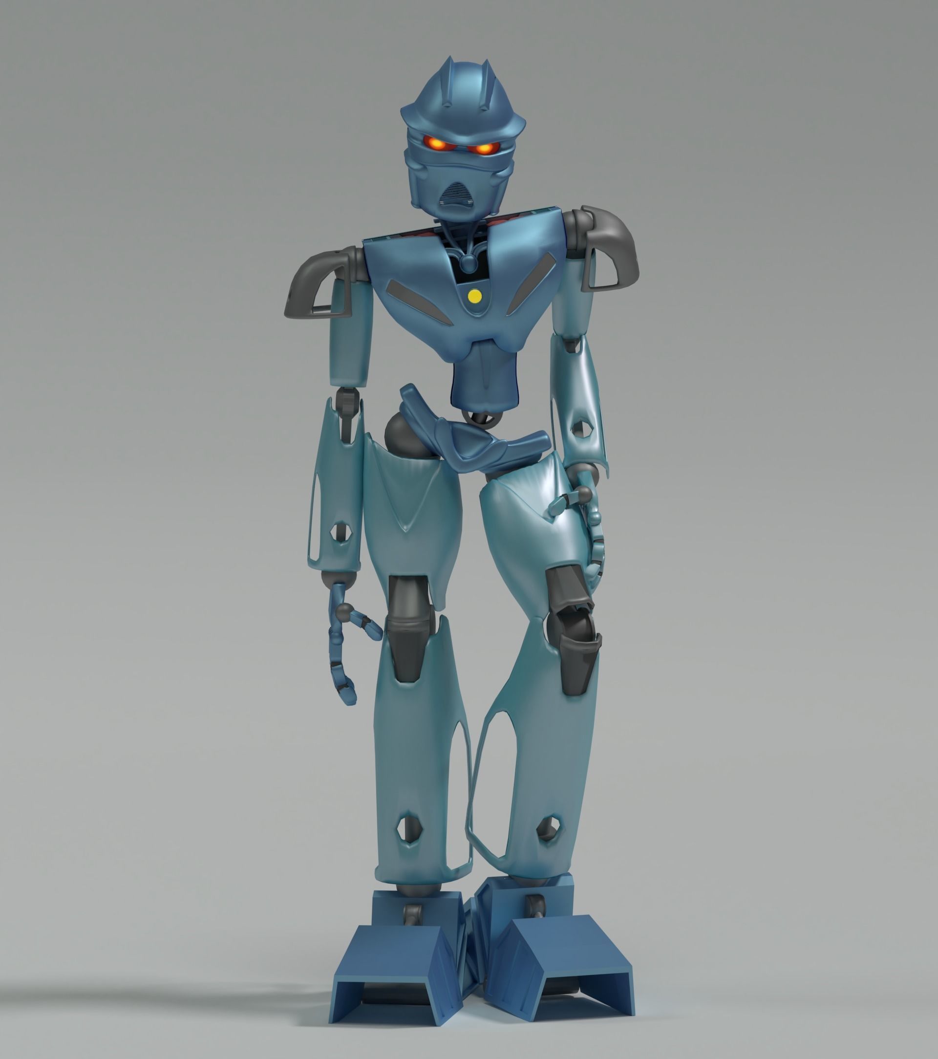 Toa Gali Model 3D model rigged | CGTrader