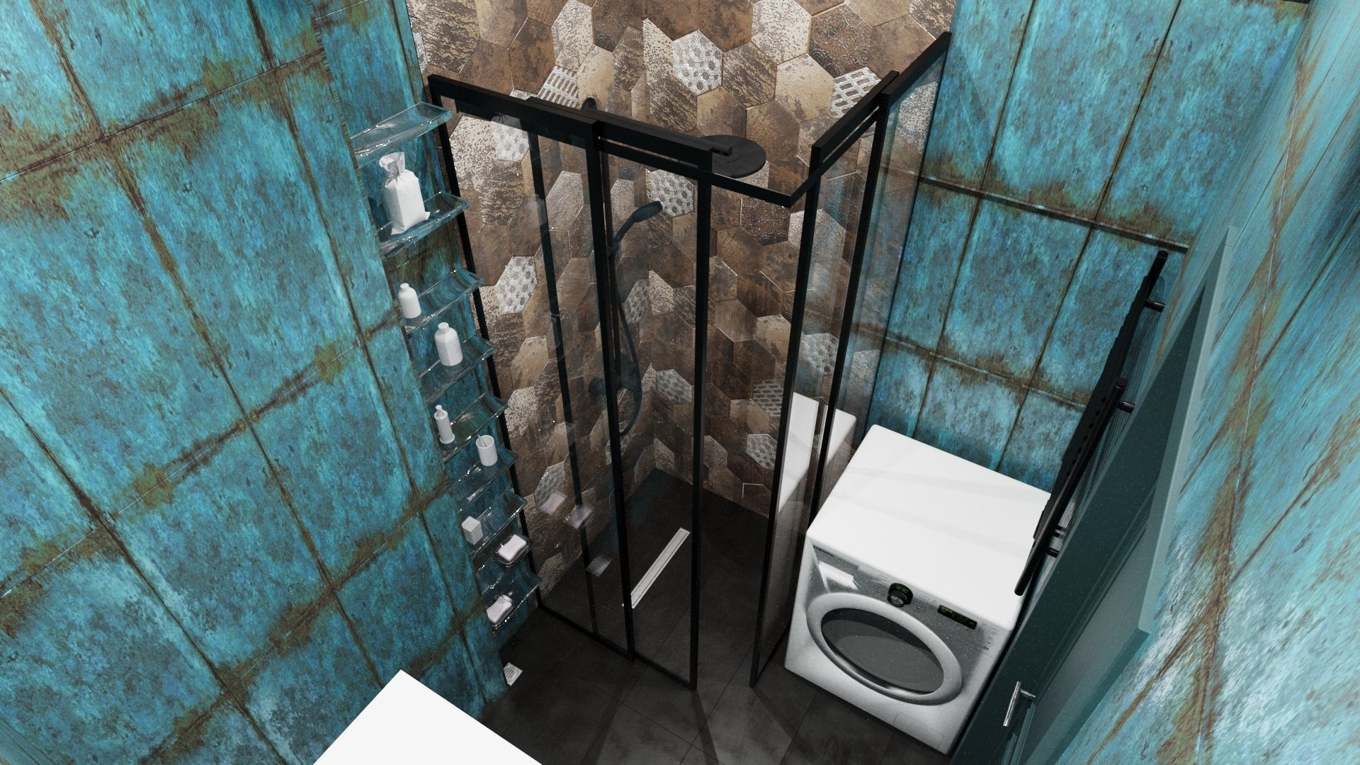 3D model bathroom toilet interior design room VR / AR / low-poly | CGTrader