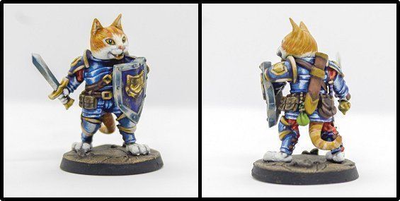Knight Cat 3D model 3D printable | CGTrader