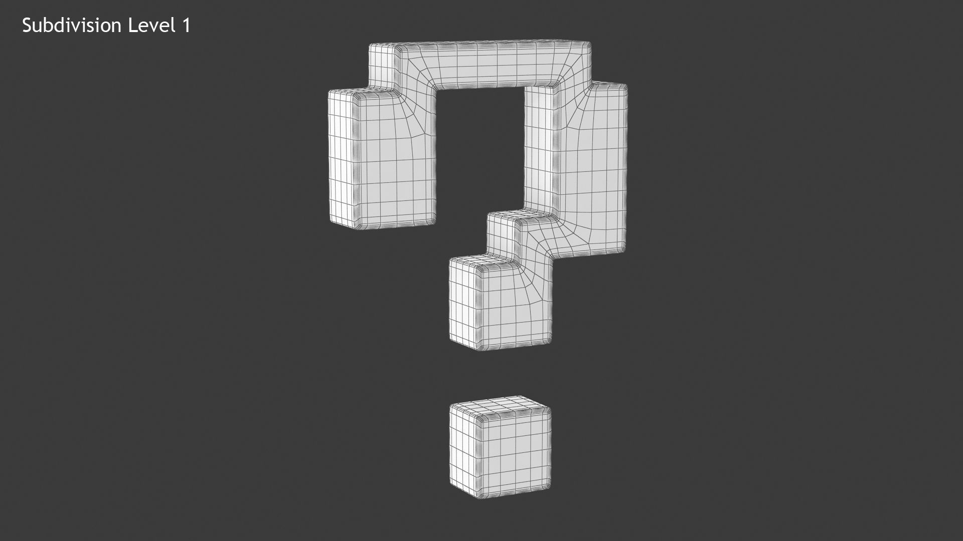 3D model Question Mark VR / AR / low-poly | CGTrader