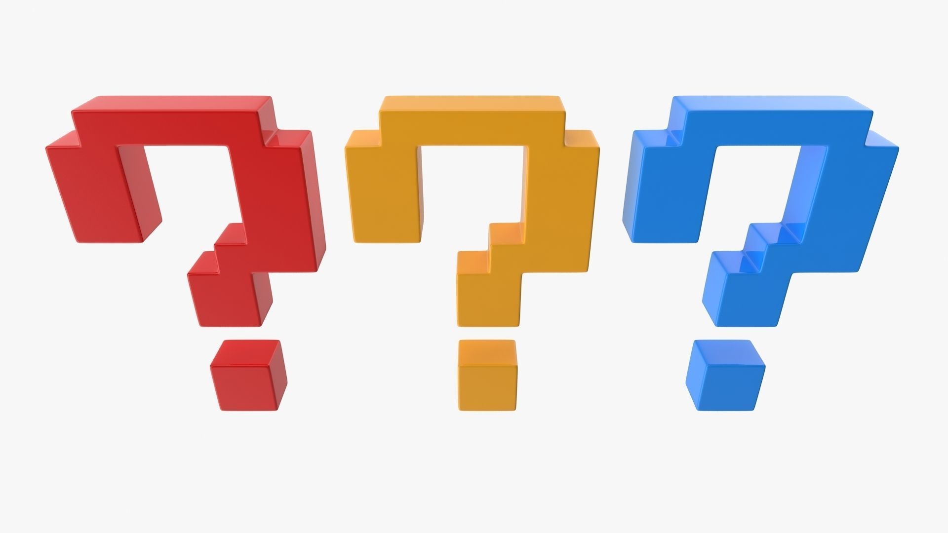 3D model Question Mark VR / AR / low-poly | CGTrader