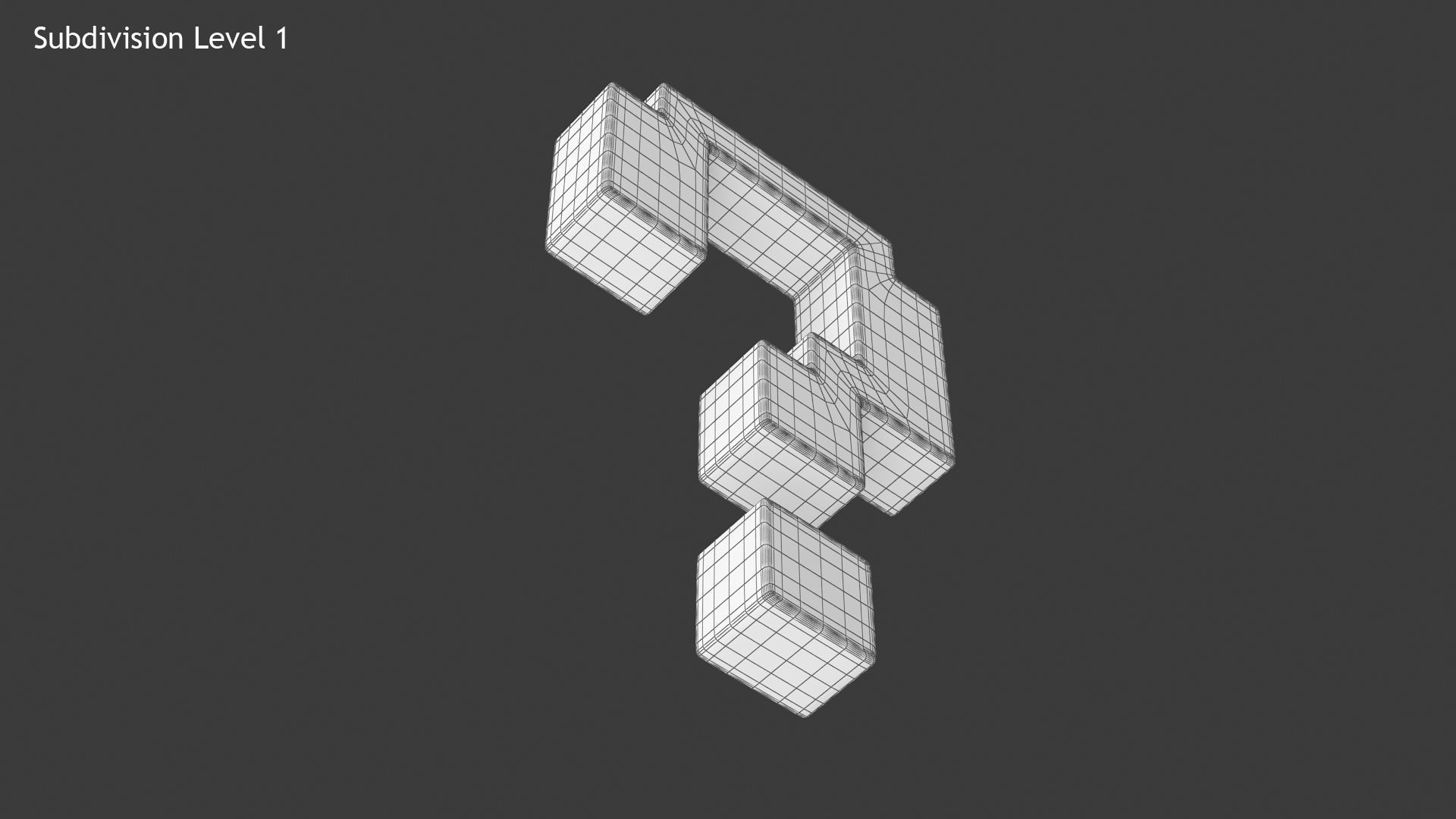 3D model Question Mark VR / AR / low-poly | CGTrader