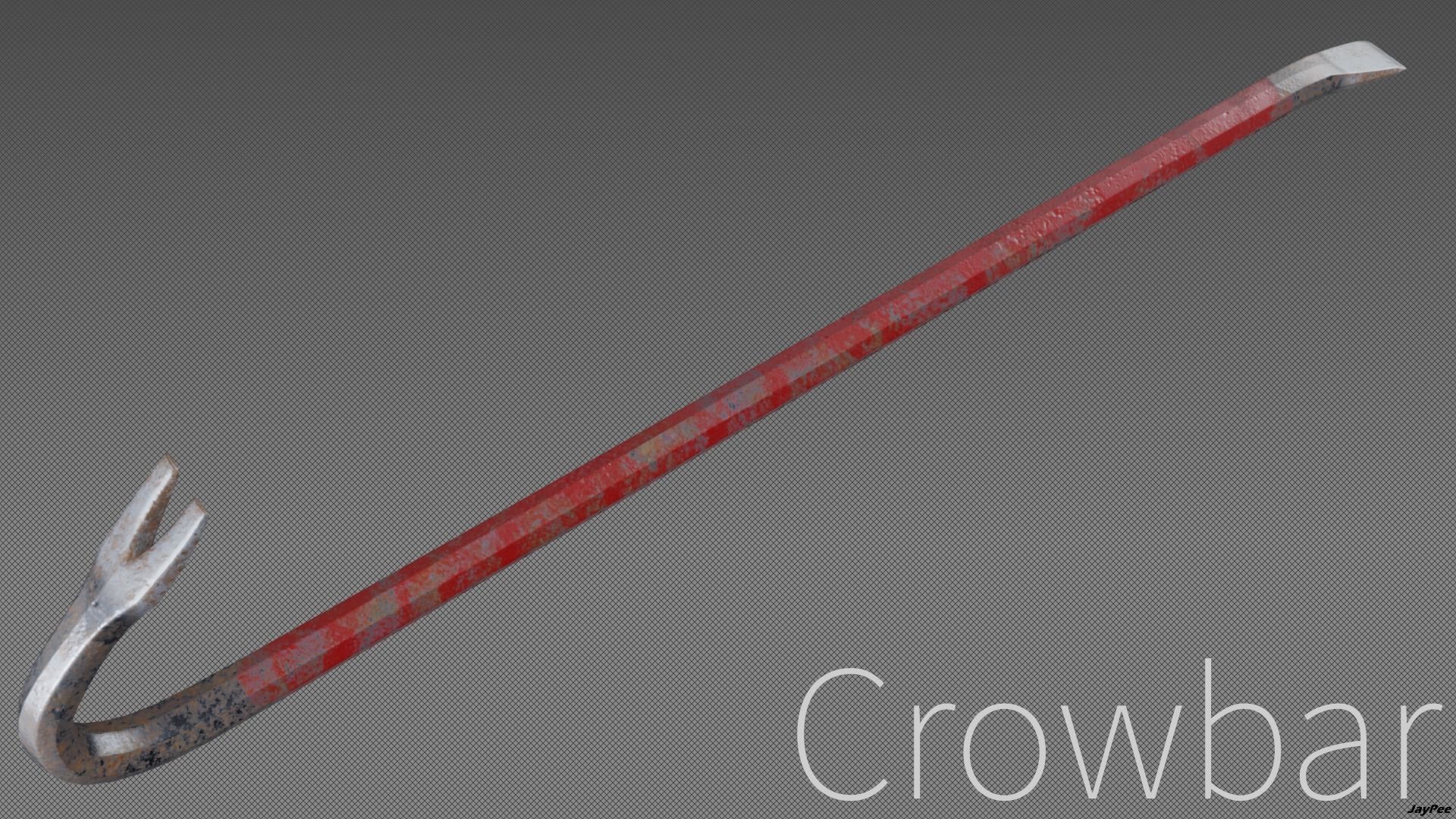 3D model Crowbar VR / AR / low-poly | CGTrader