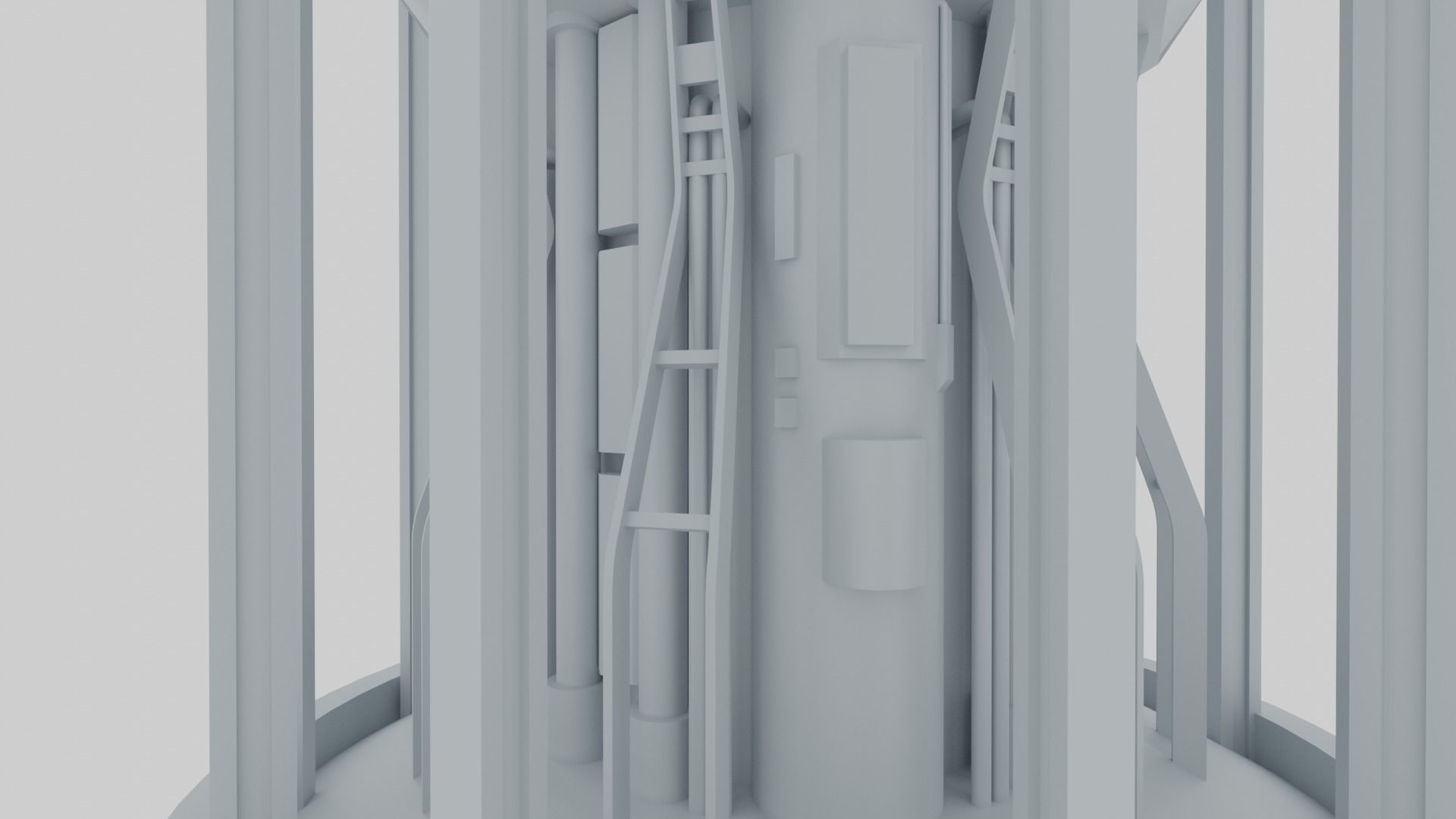 3D model ISD-72x Deflector Shield Generator Dome VR / AR / low-poly ...