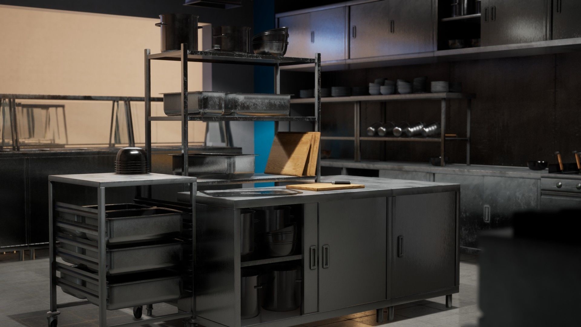 3D model Restaurant Kitchen Asset Pack - 58 Game-Ready Assets VR / AR ...