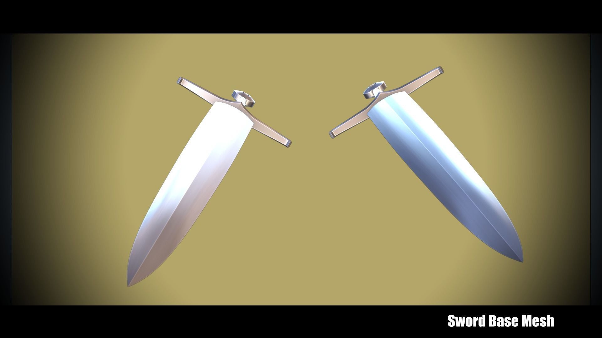 3D model Sword Base Mesh 01 Harriet Dean Sword VR / AR / low-poly ...