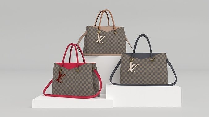 LOUIS VUITTON BAGS 006 3D model | CGTrader