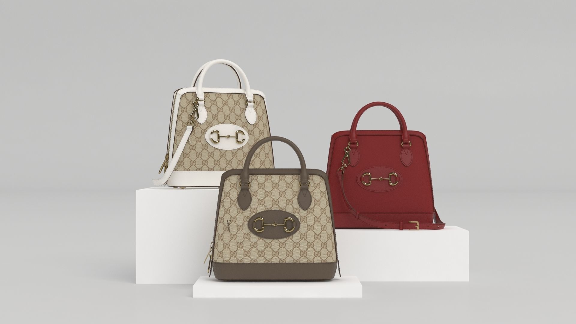 GUCCI BAG 003 3D model | CGTrader