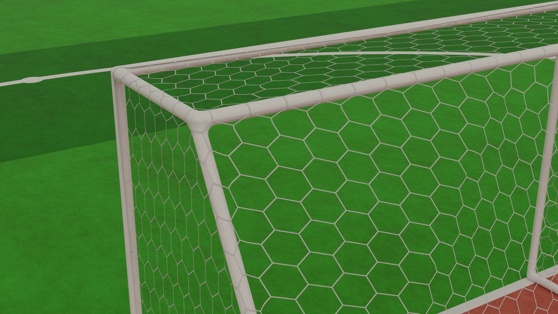 3D model Five-a-side football field VR / AR / low-poly | CGTrader