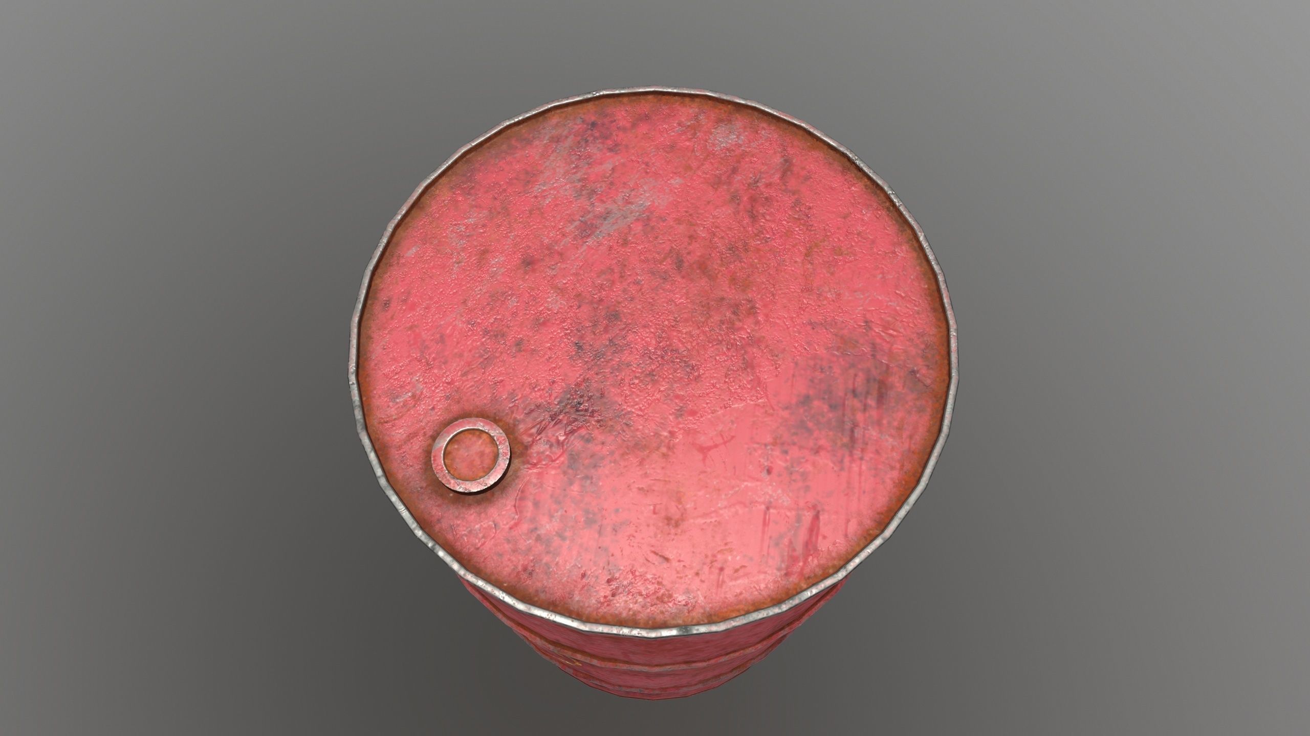 3D model barrel with radiation VR / AR / low-poly | CGTrader