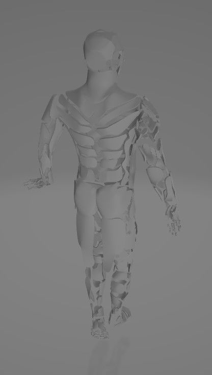 mechanical man 3D model | CGTrader