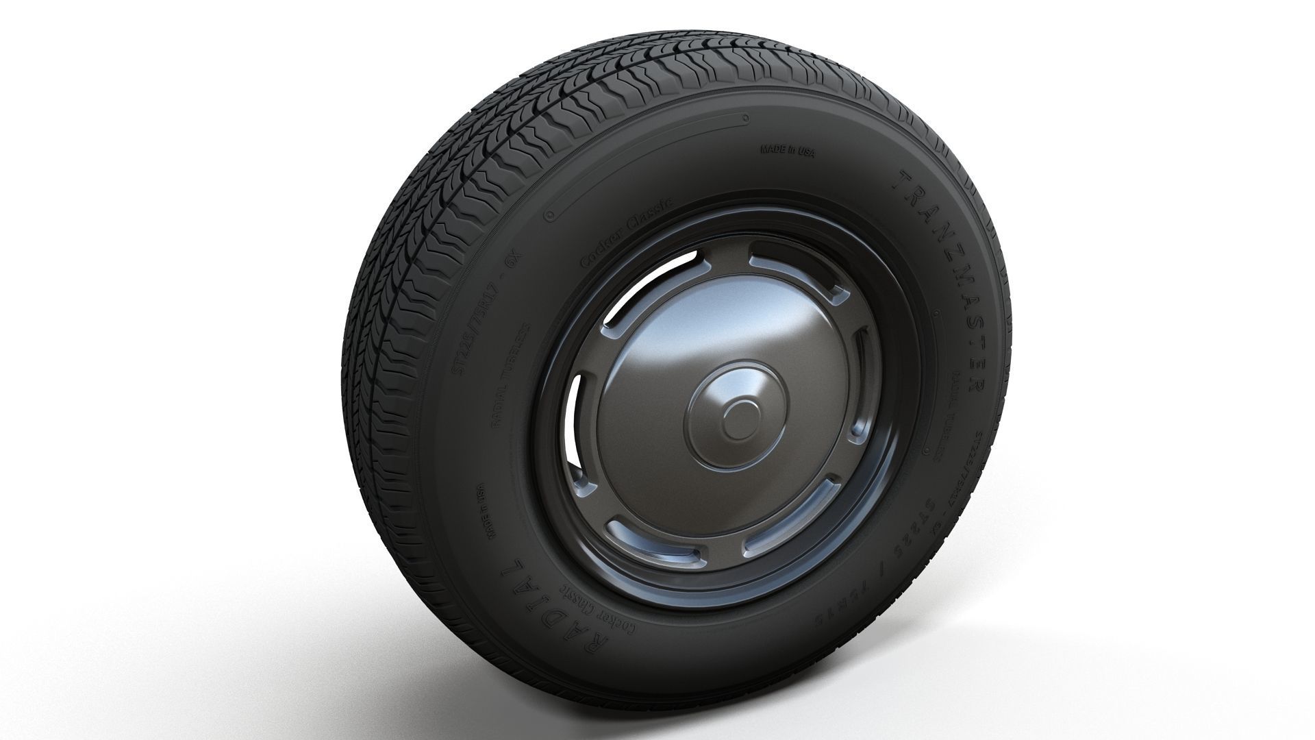 Taxi car wheel 3D model | CGTrader