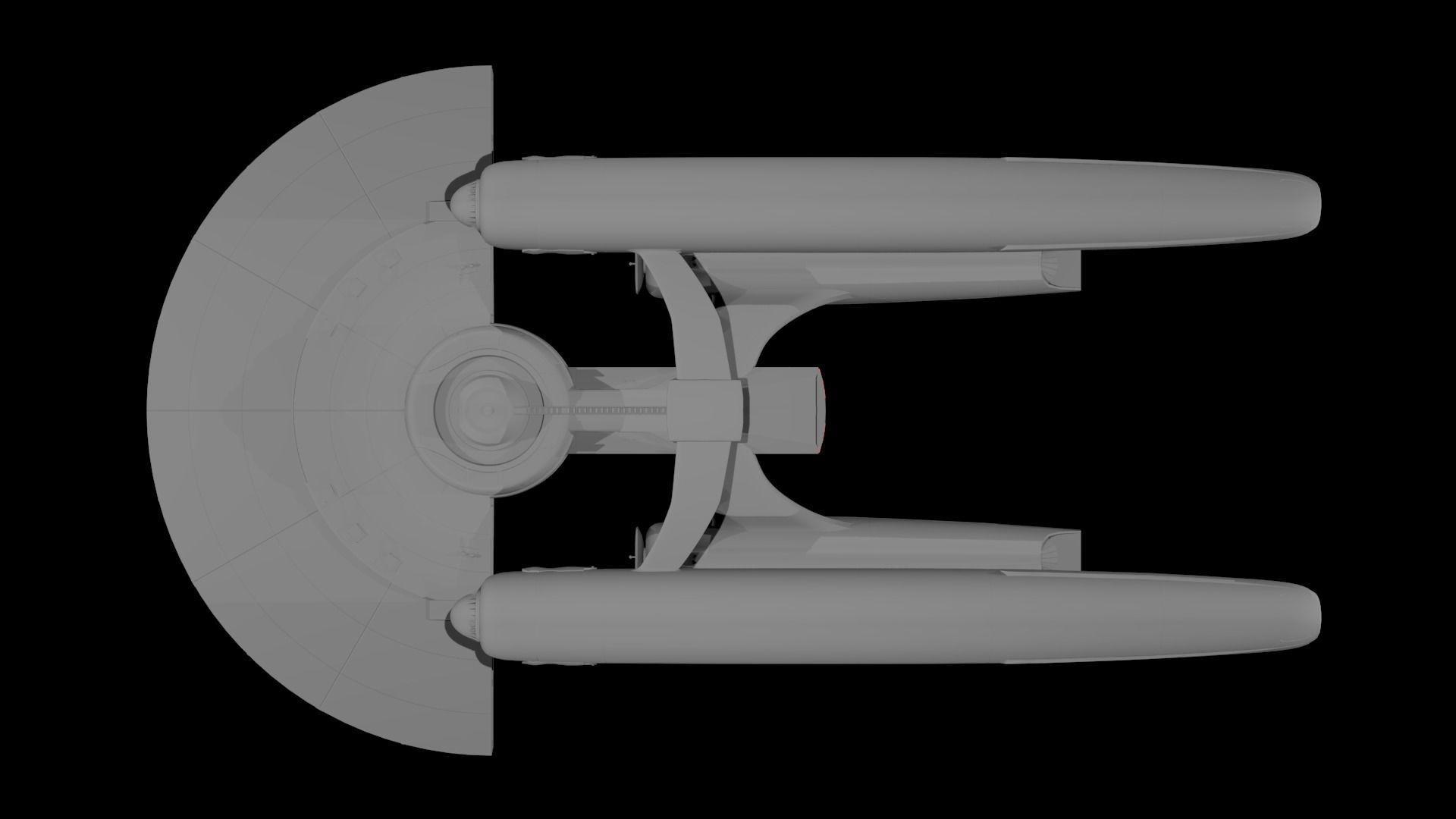 Star Trek USS Newton NCC-1727 3D Model 2009 Film 3D model | CGTrader
