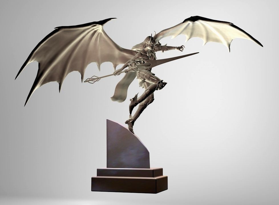 Vampire Queen 3D model 3D printable | CGTrader