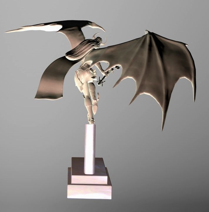Vampire Queen 3D model 3D printable | CGTrader