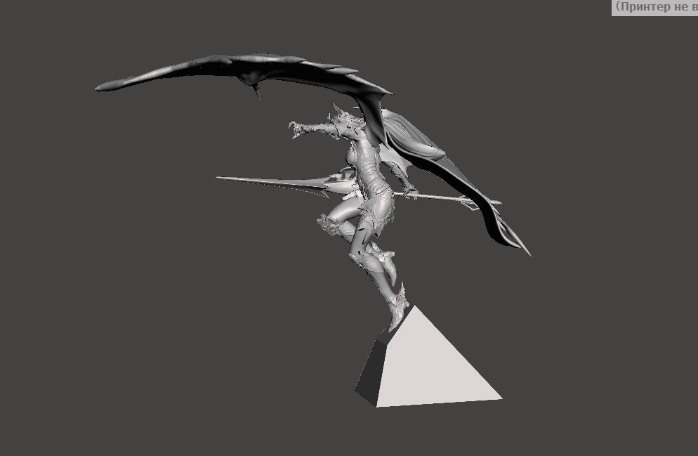 Vampire Queen 3D model 3D printable | CGTrader
