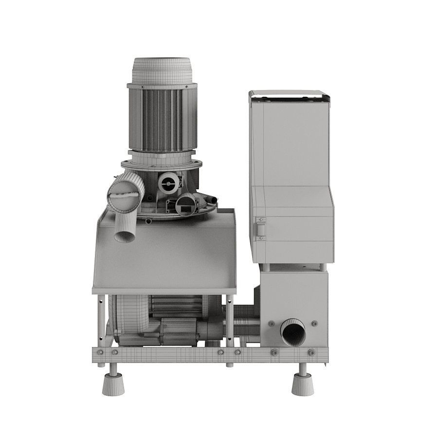 Turbo Smart suction motor - Cattani 3D model | CGTrader