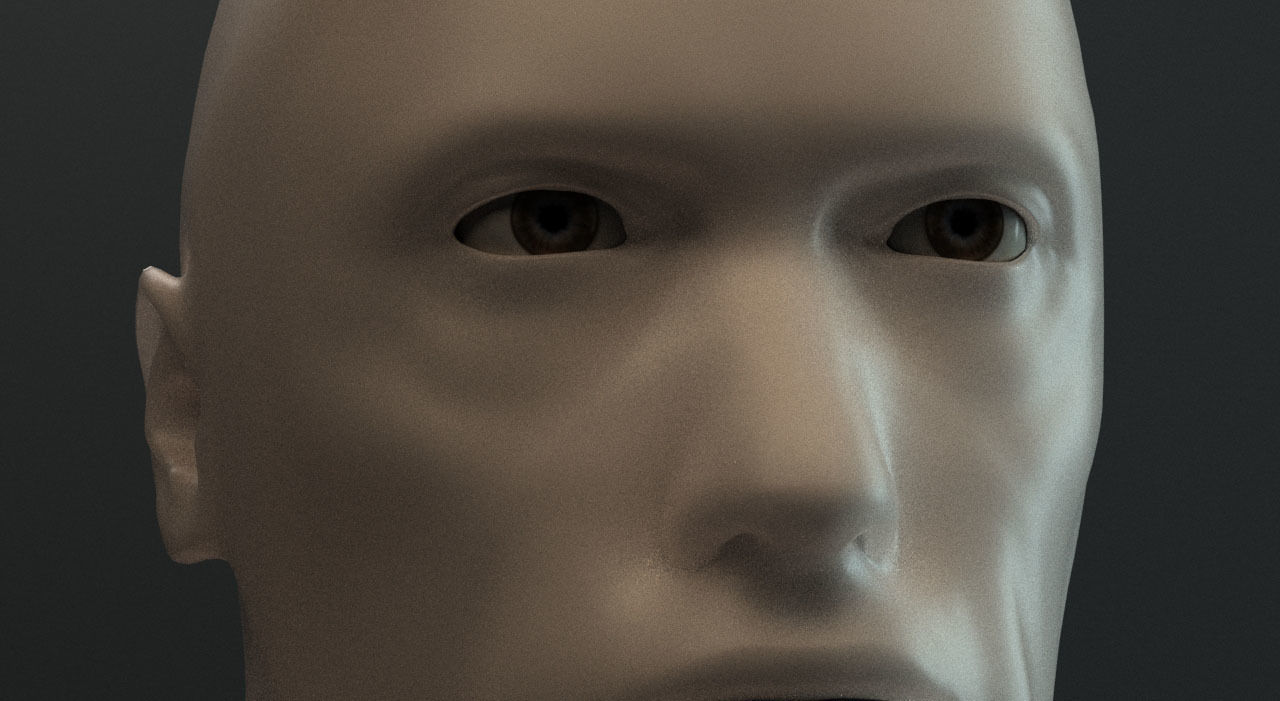 Synthetic humanoid male 2 3D model rigged | CGTrader