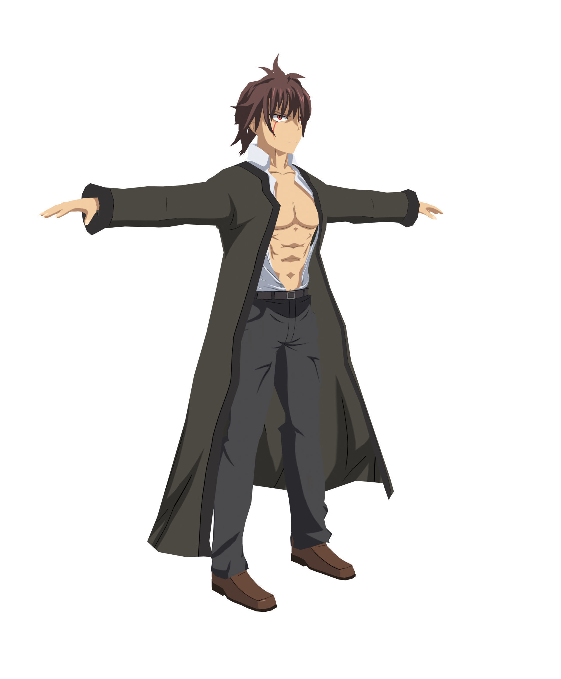 3D model Sai - Demon King Daimao VR / AR / low-poly | CGTrader