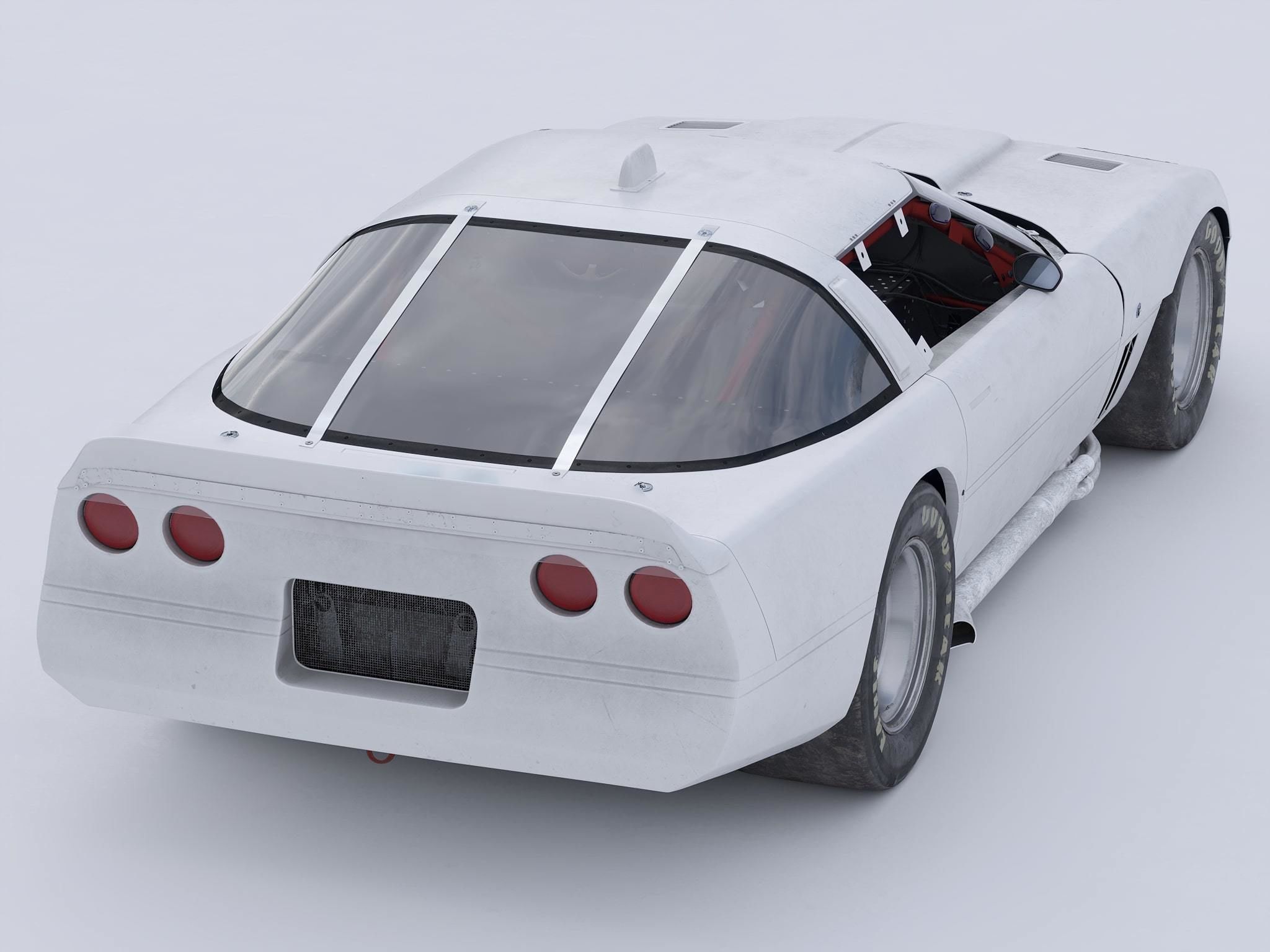 1984 Chevrolet Corvette C4 IMSA 3D model | CGTrader