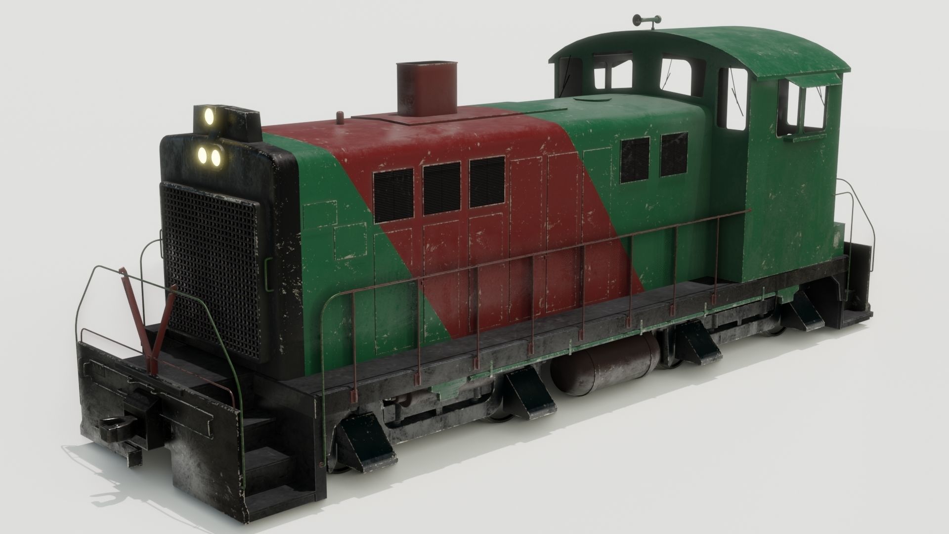 3D model Diesel locomotive 3D model VR / AR / low-poly | CGTrader