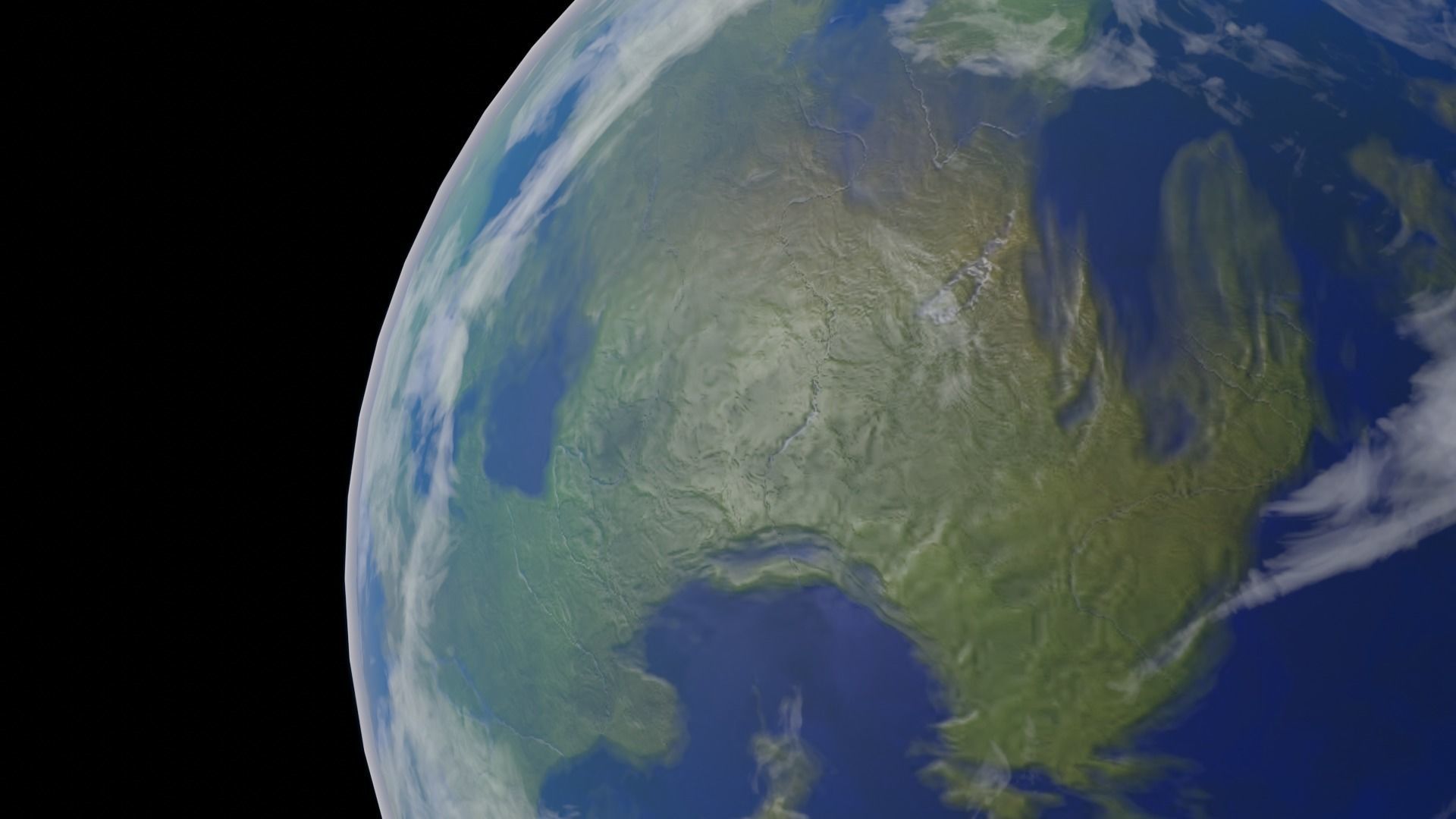 Terran Planet 01 - Up to 8K Textures 3D model | CGTrader