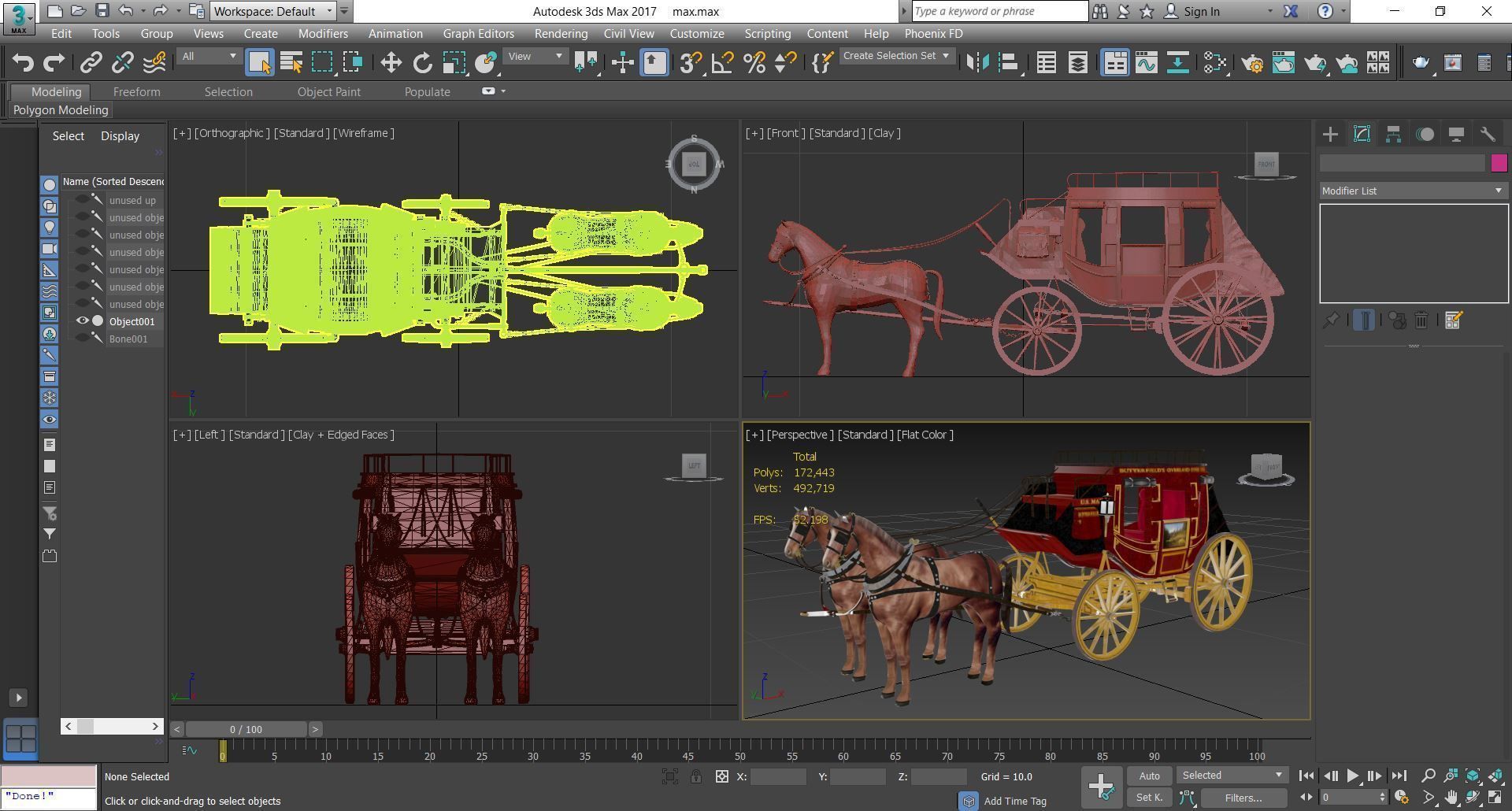 CARM - Carriage 09 3D model | CGTrader